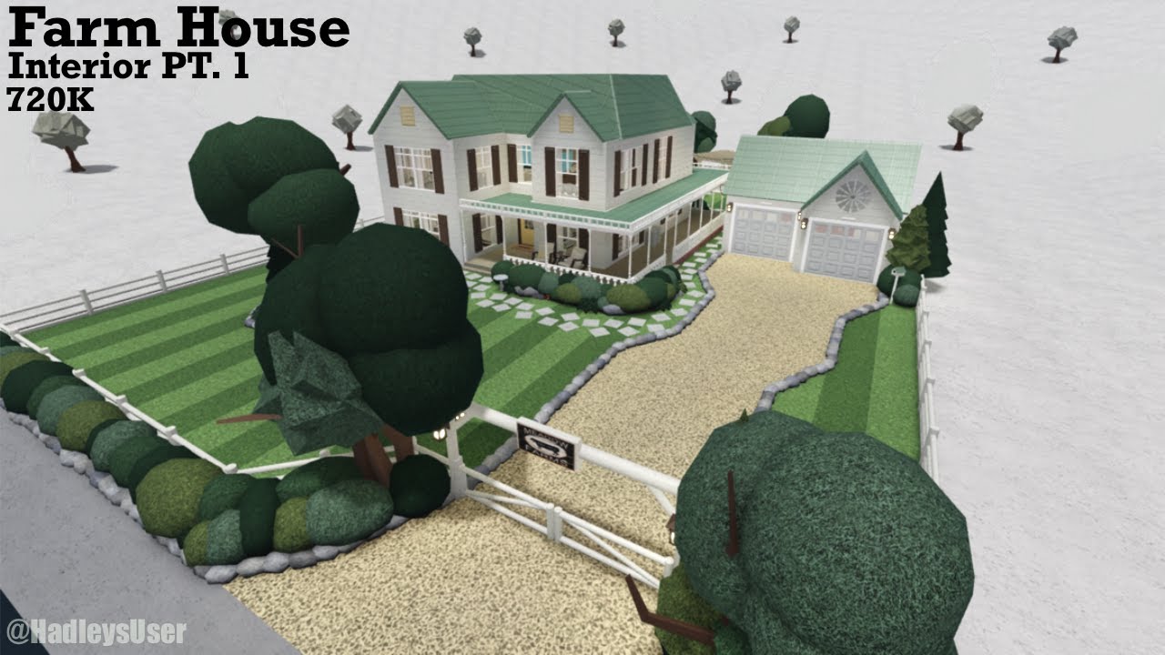 Farm House (720k) | Bloxburg | Realistic | Family Roleplay | Speed ...