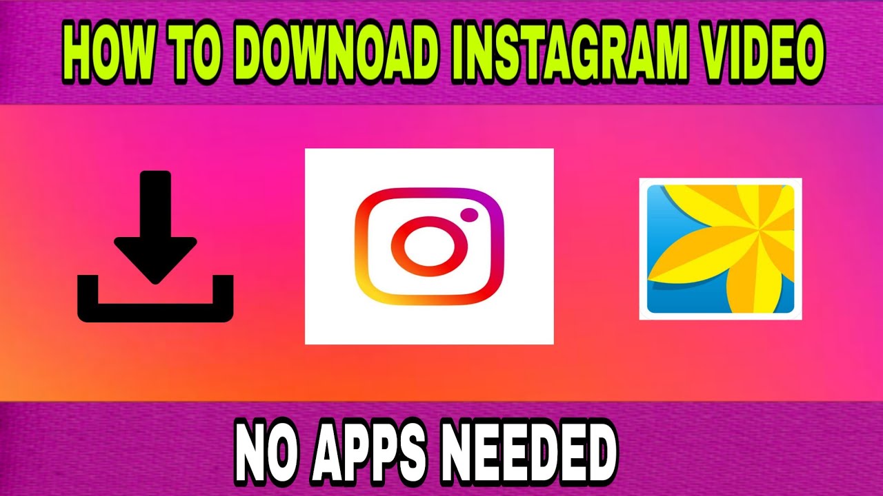 HOW TO DOWNLOAD INSTAGRAM VIDEO | PAANO MAG DOWNLOD NG VIDEO SA ...