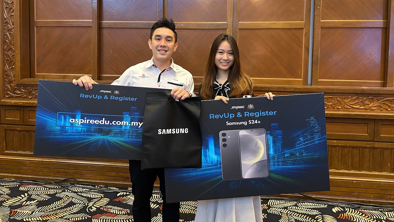 So aspireedu.com.my won 5th place in the RevUp Campaign 2024 - YouTube