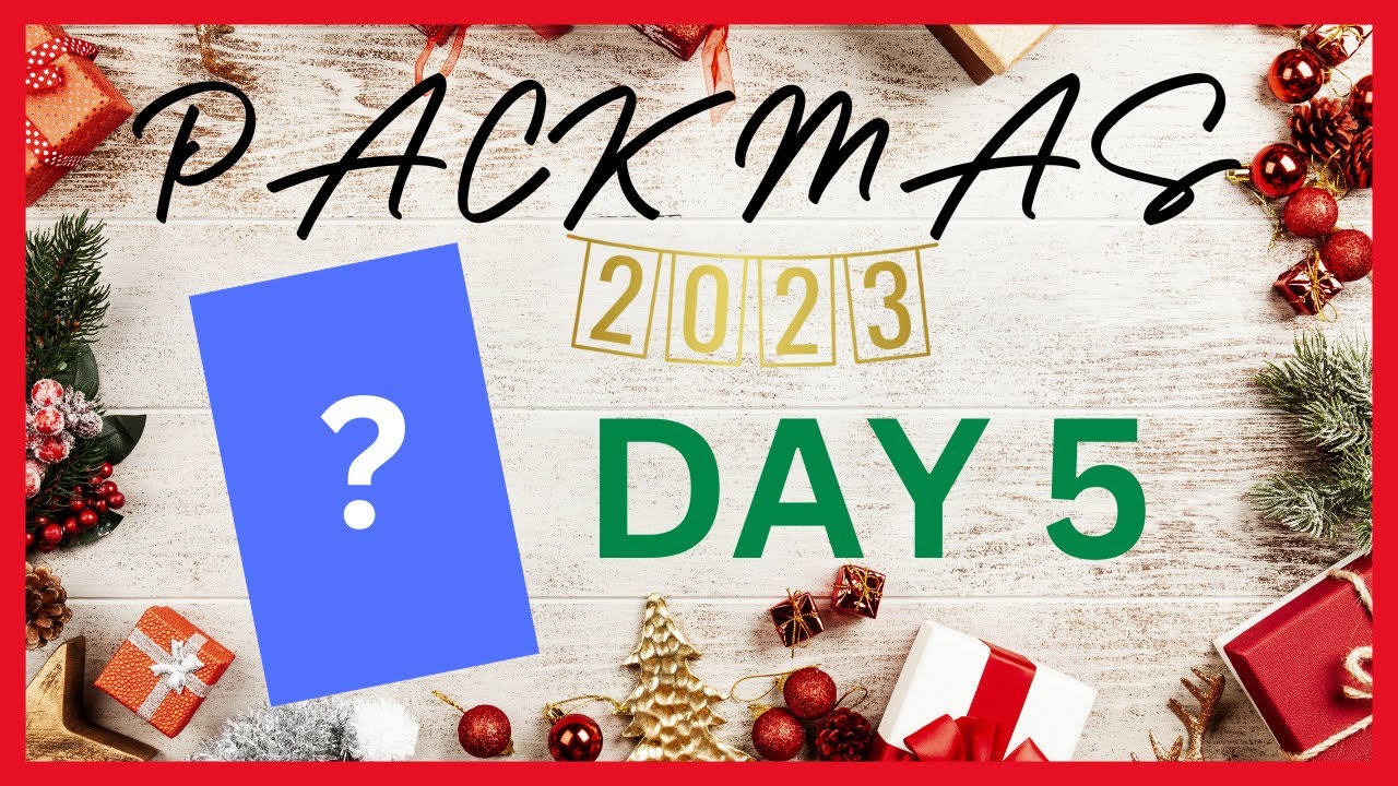PACKMAS DAY 5! COUNTDOWN TO CHRISTMAS PACK OPENING! - YouTube
