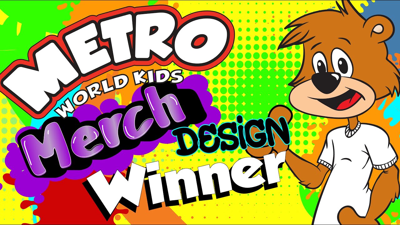 Metro World Kids 2022 Merch Designer Contest WINNER!!!! CONGRATULATIONS ...