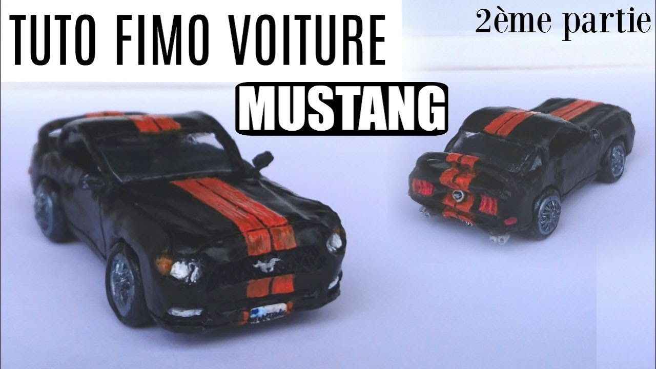 Tuto fimo fête des pères voiture🚘 (partie 2) - YouTube
