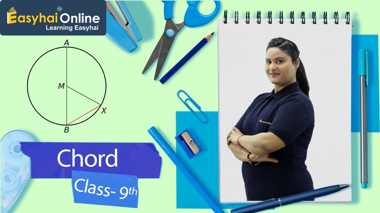 Chord | Chord Properties Of Circle । Guitar Chords | Math | Class 9 ...