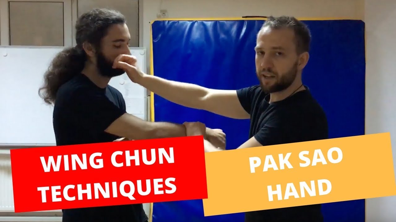 Wing Chun Techniques - Pak Sao like Lightning - YouTube
