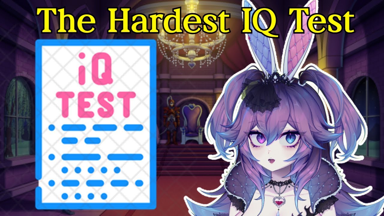 Taking the Hardest IQ Test Out there - YouTube