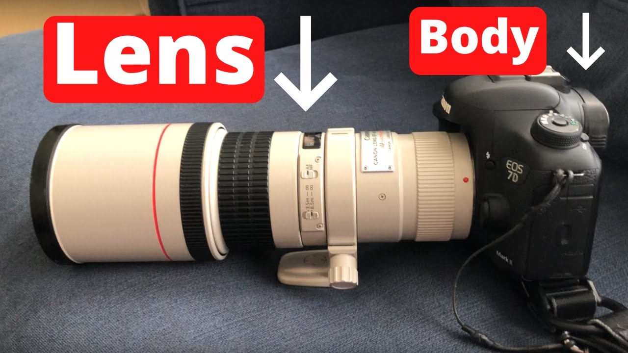 English Vocabulary - Parts of a Camera (American Accent)[CC] - YouTube