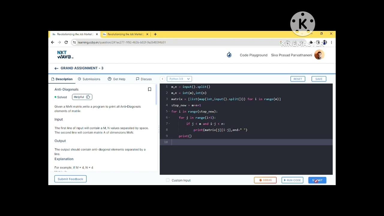 Grand Assignment 3 Python Nxtwave Ccbp 40 All Questions