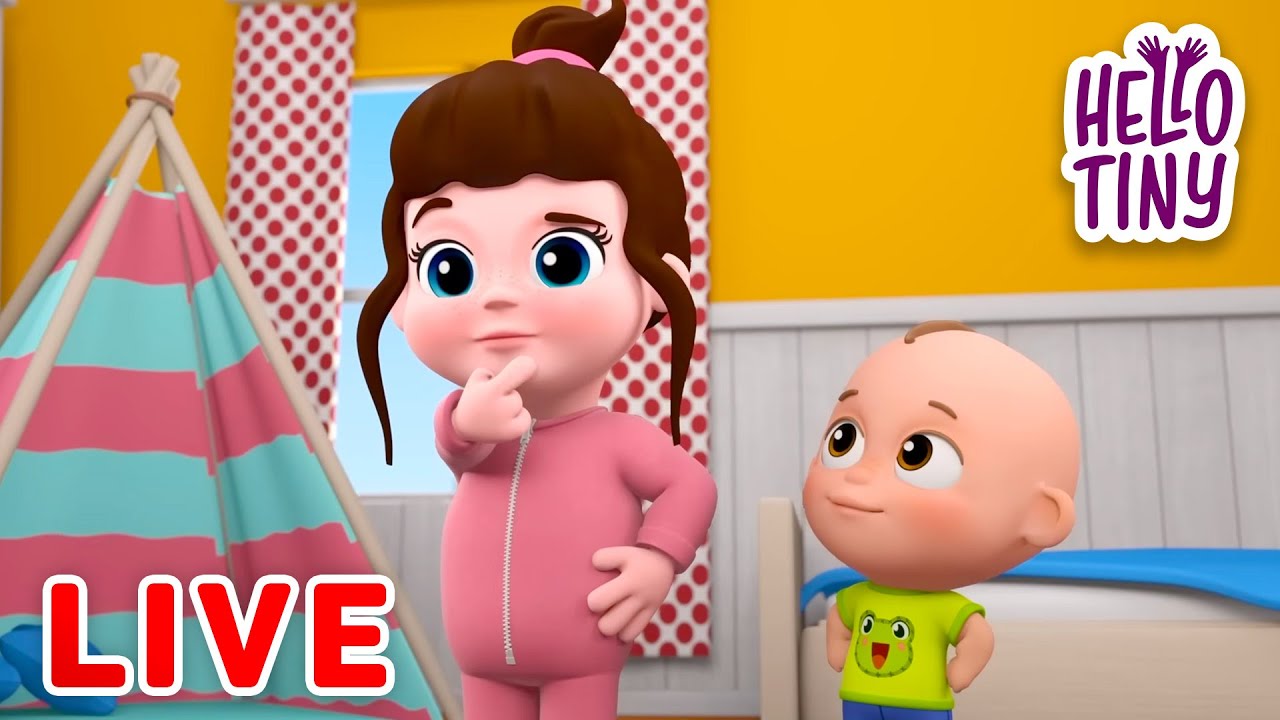 [🔴LIVE ] Hello Tiny Türkçe En İyi Çocuk Şarkıları ve Tekerlemeleri ...