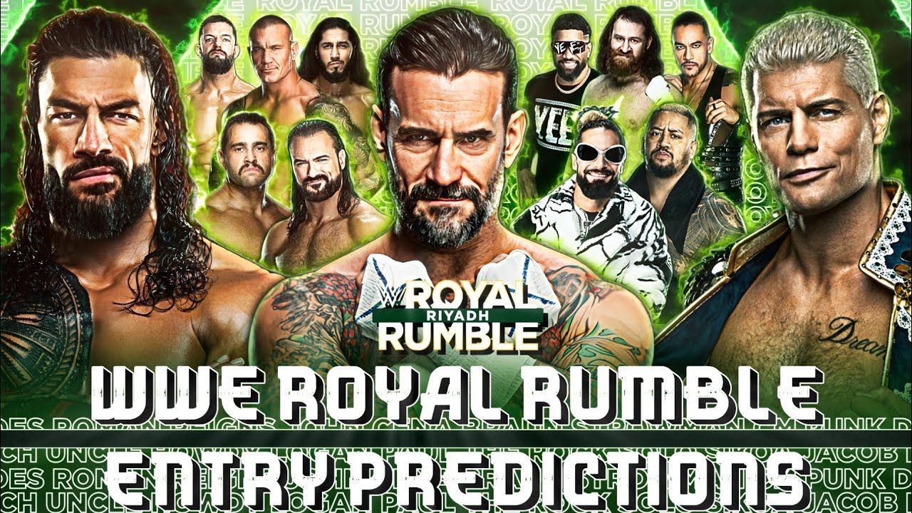 WWE Royal Rumble Riyadh 2026 Entry Predictions - YouTube