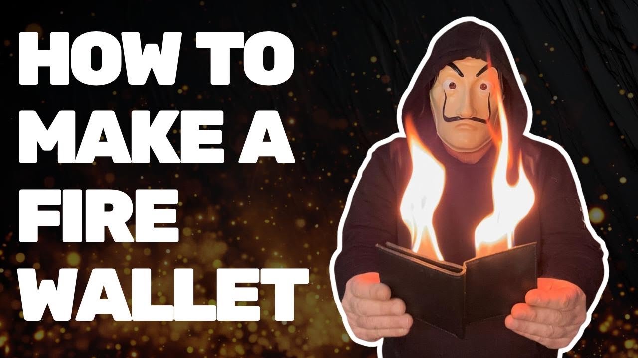 Street Magician's Fire Wallet Illusion: DIY Explanations 🪄🔥 #diy # ...