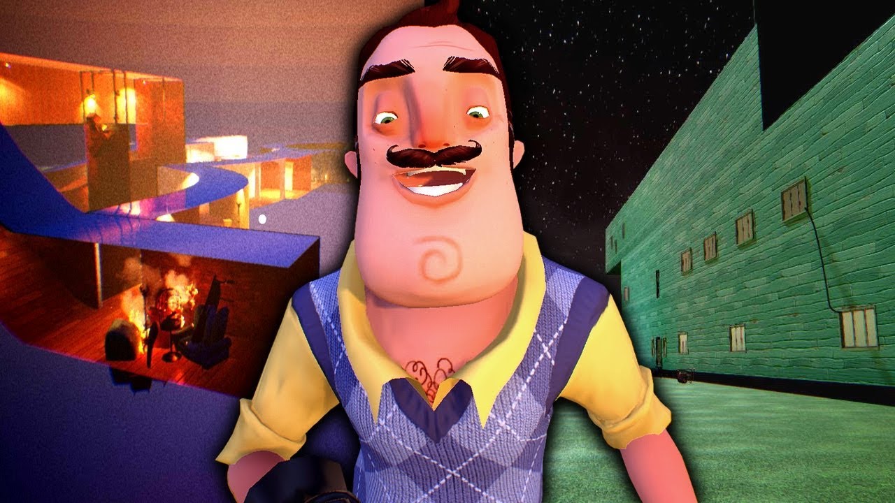 A Long, Analyzed Hello Neighbor Alpha 2 gameplay with bugs from the ...
