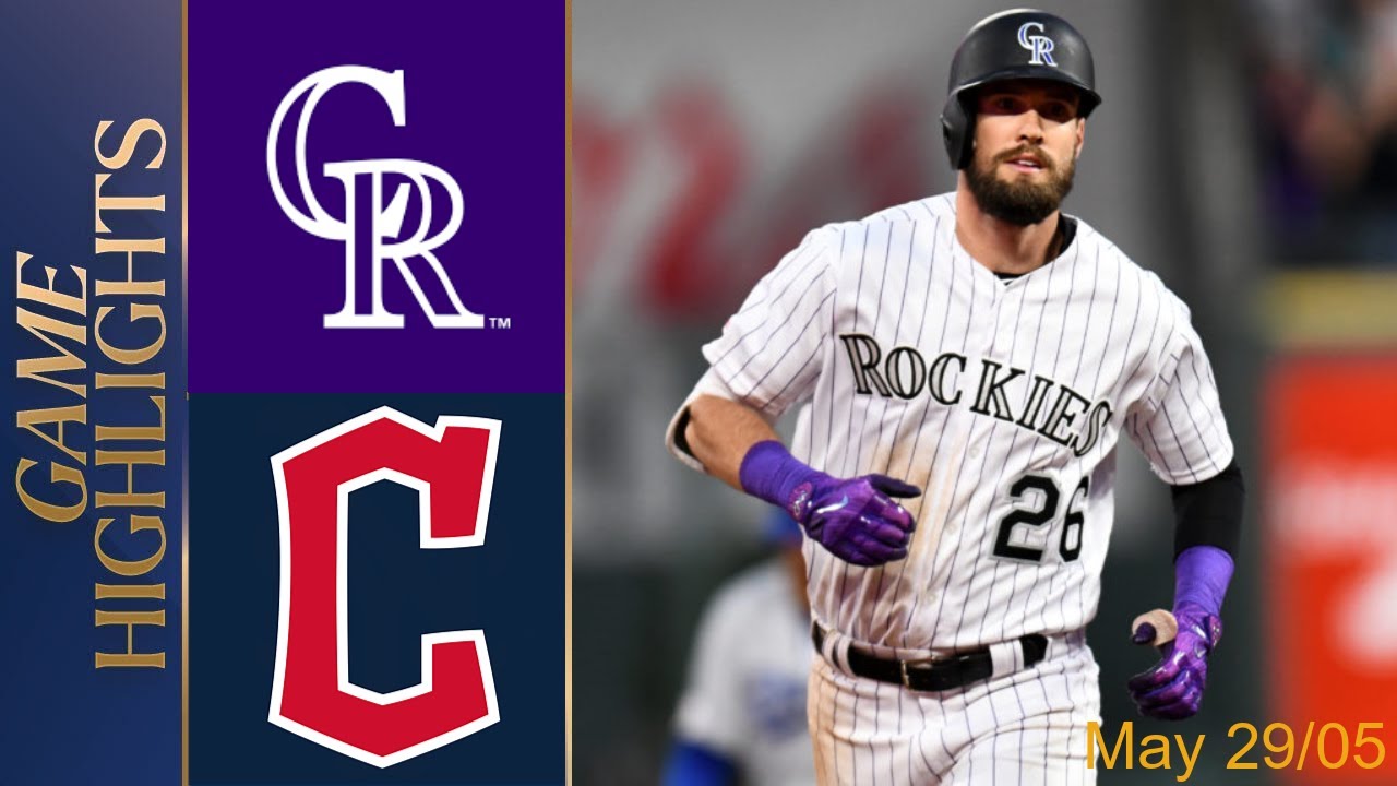Cleveland Guardians vs. Colorado Rockies Game Highlights 29/05/2024 ...