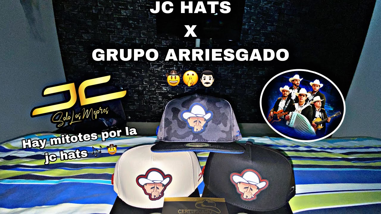 ESTAS SON LAS JC HATS DE GRUPO ARRIESGADO 🤠🤫👨🏻// EL JAIME - YouTube