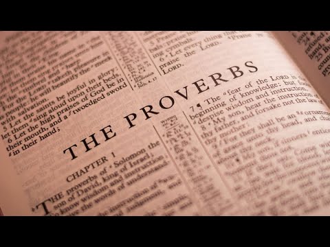 The Book of Proverbs: Chapter 27 (KJV) - YouTube