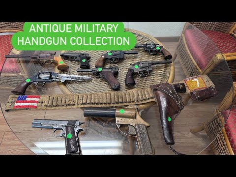 Rare Antique military Handguns military bayonets and military artifacts ...