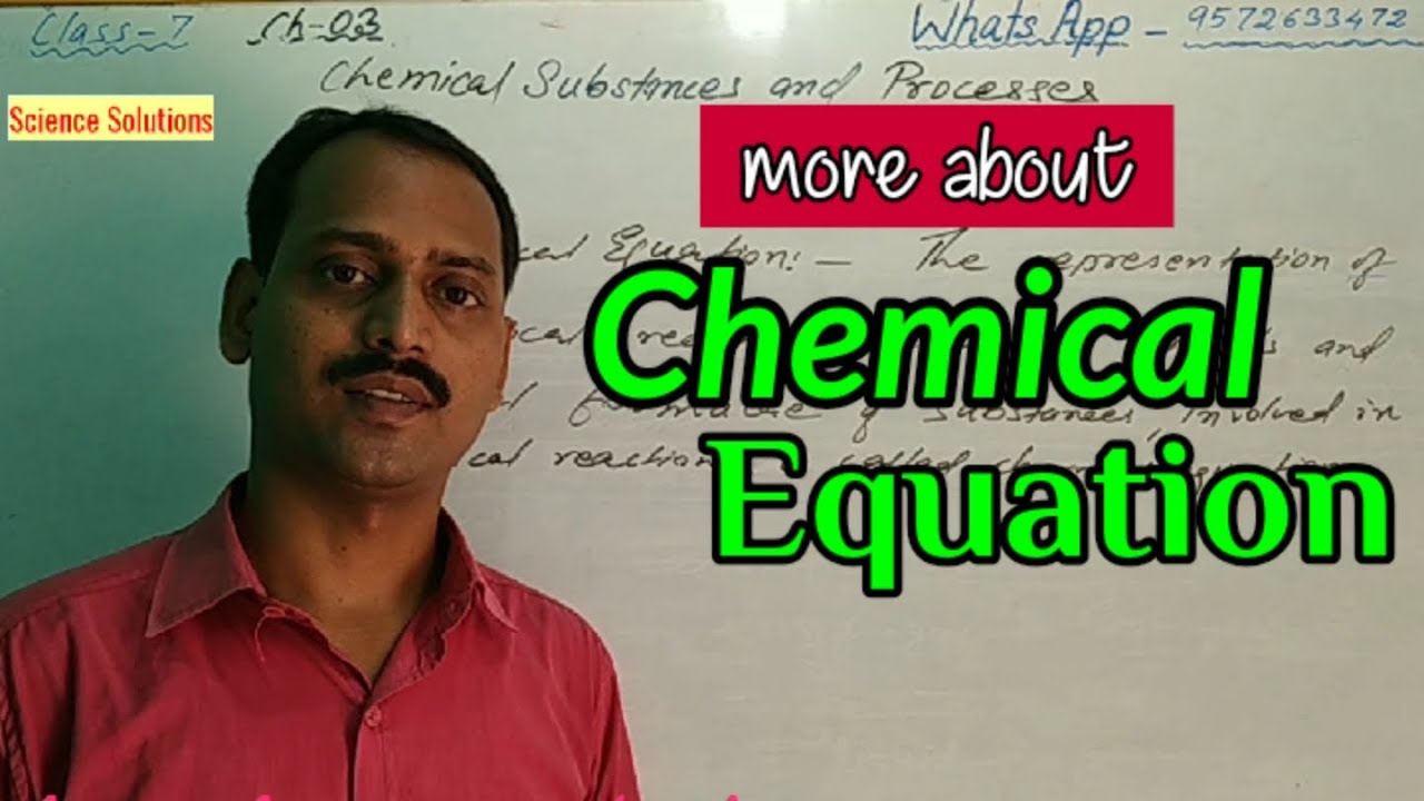 Chemical Equation Class 7 Dav Public School YouTube Chemical Equation Class 7 Dav Public School YouTube