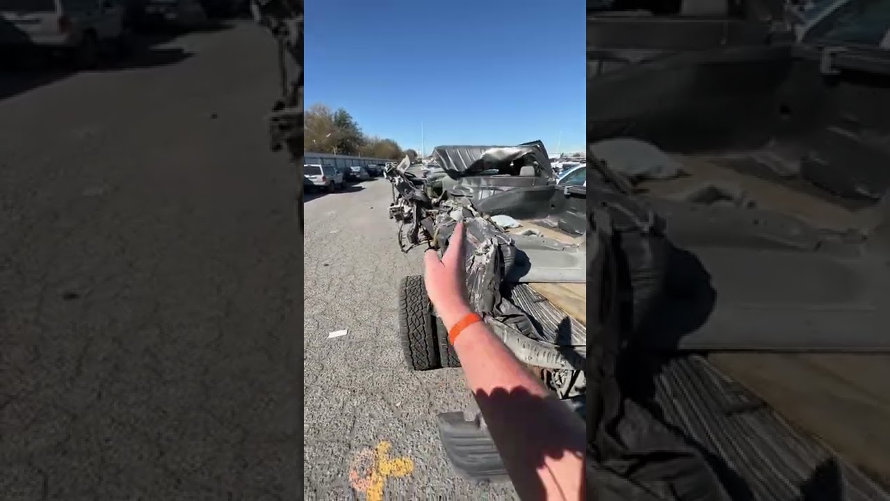 Ford F450 Totally Smashed! - YouTube