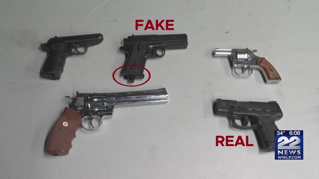 Fake guns, real problems: Can you spot the differences? - YouTube