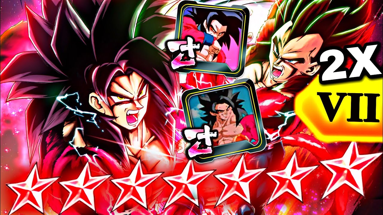 14 Star Lf Tag Ssj4 Goku And Vegeta Break Their Limits With 2x Zenkai