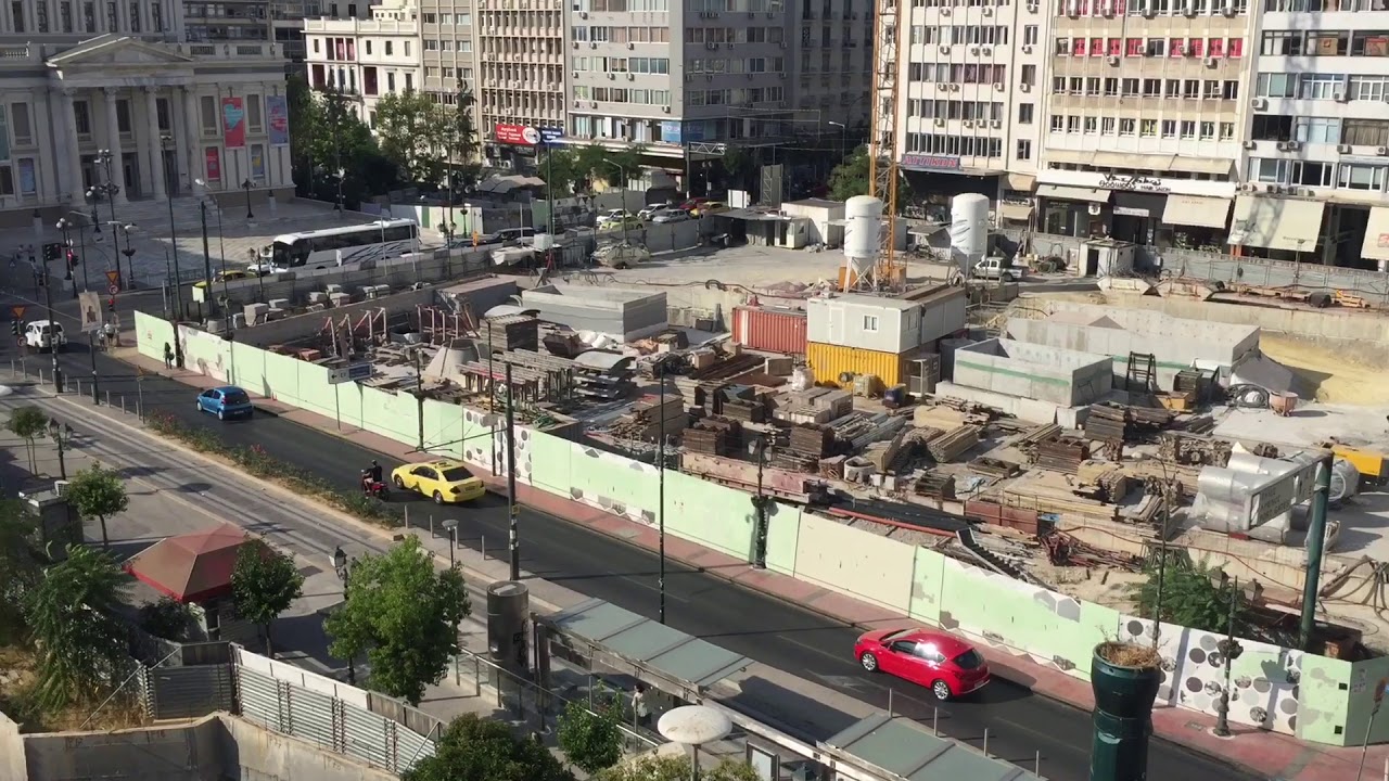 ΕΡΓΟΤΑΞΙΟ ΜΕΤΡΟ ΣΤΑΘΜΟΣ ΔΗΜΟΤΙΚΟ ΘΕΑΤΡΟ 11.9.2019 - YouTube