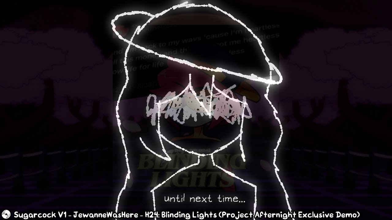 Sugarcock V1 - FNF: Hotline 024 Blinding Lights (Project Afternight ...