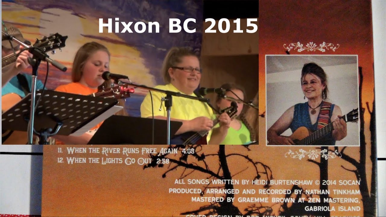 Hixon Family and Heidi at the Hixon Country & Bluegrass Festival 2015 ...