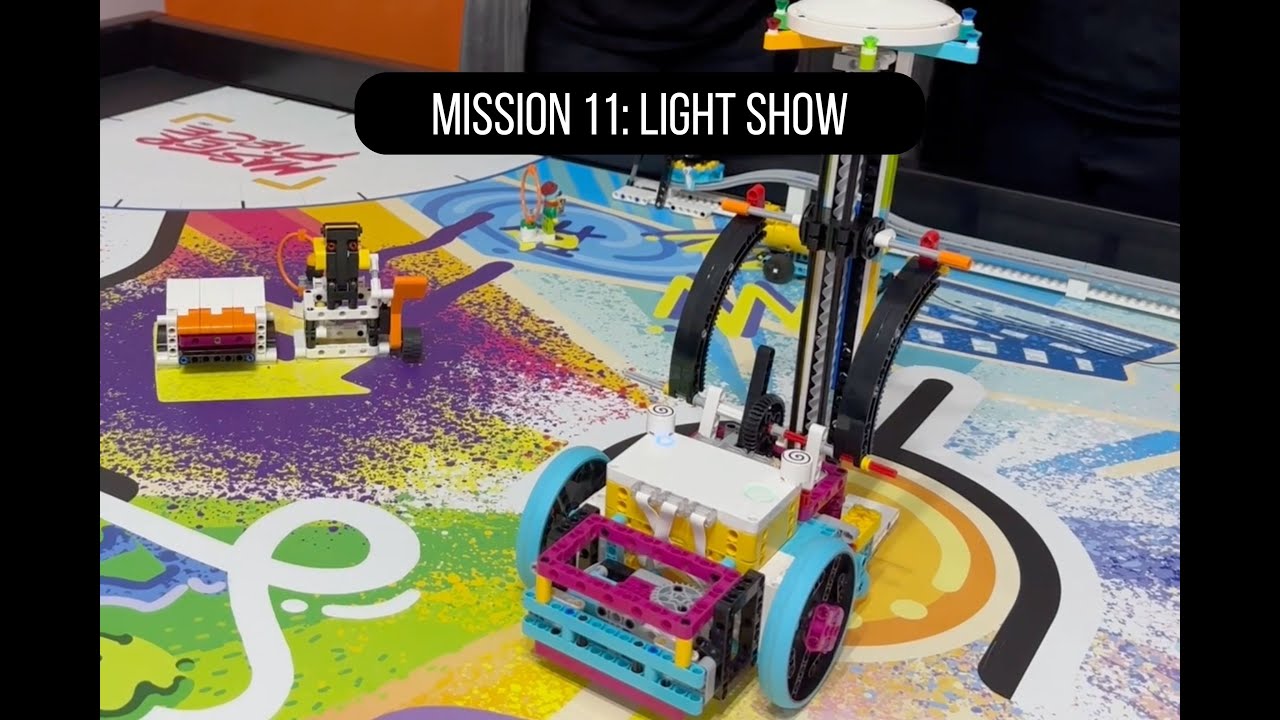 FLL MASTERPIECE™ Mission 11: Light Show - YouTube