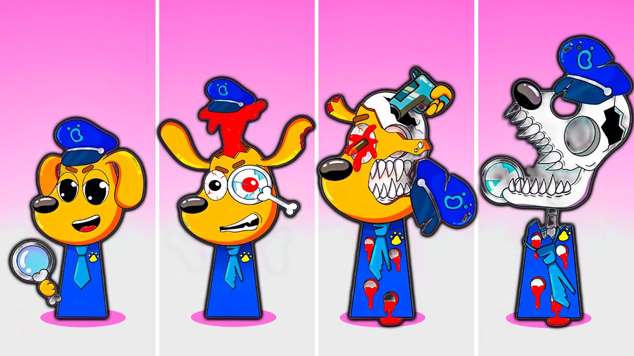 Sprunki OC Sheriff Labrador But All Phase #italianbrainrot - YouTube