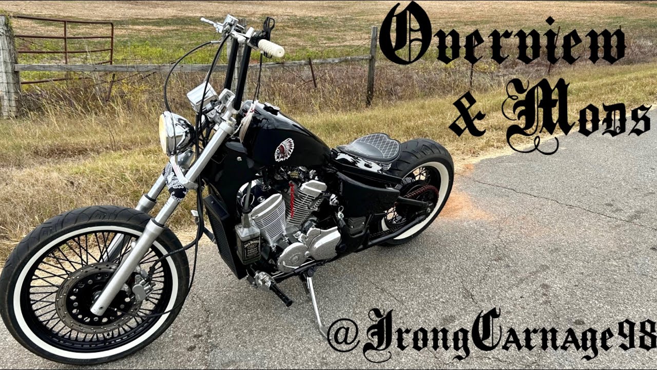Honda Shadow Overview and Mods - YouTube
