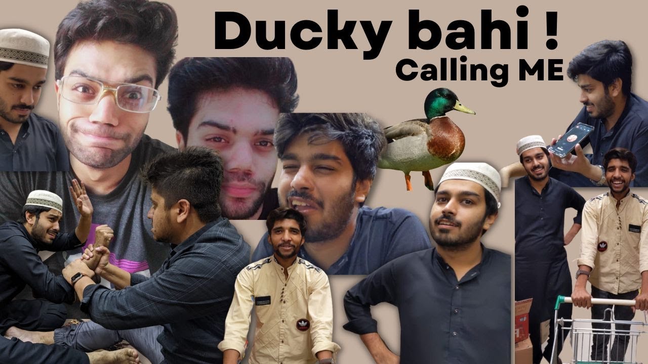 Ducky bahi ne hume call ki | Ducky bahi Youtube Channel Block - YouTube
