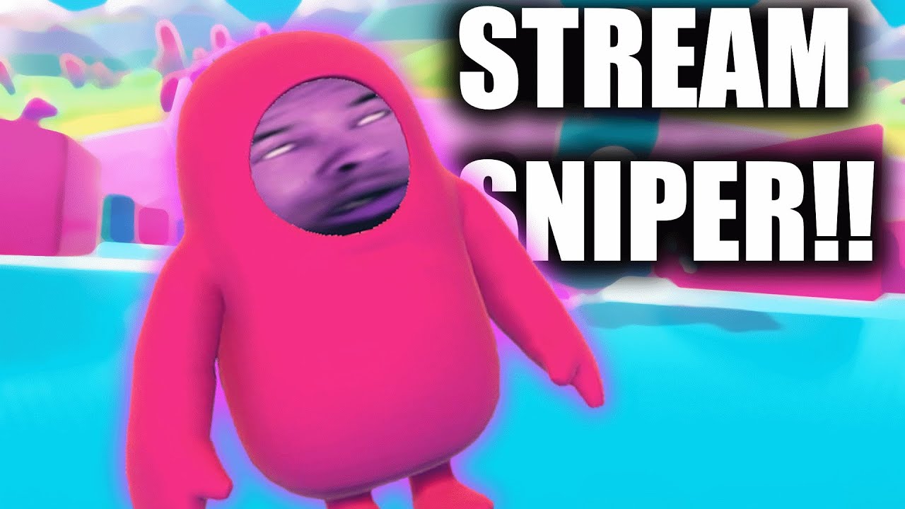 41 YEAR OLD STREAMER GETS STREAM SNIPED ON FALL GUYS | #LowTierGod ...