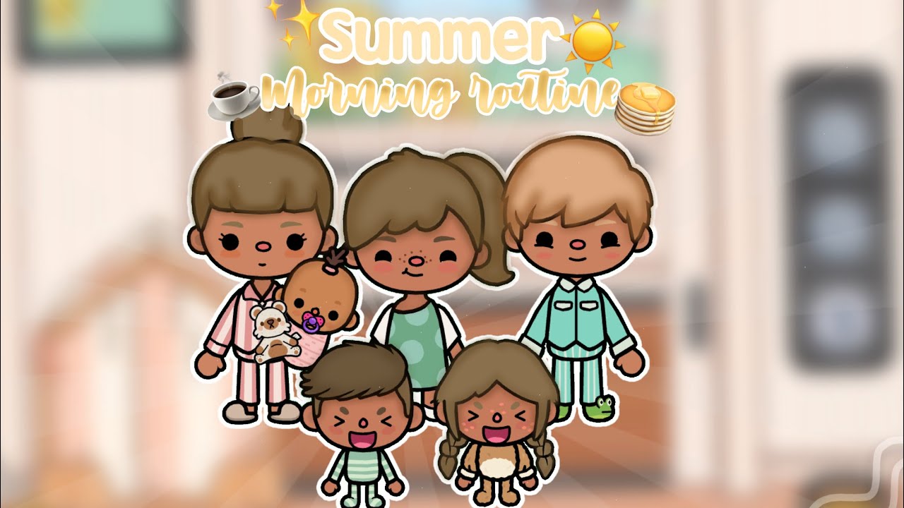 Summer Morning Routine🥞 (MORE!) (Toca Boca Life World) - YouTube