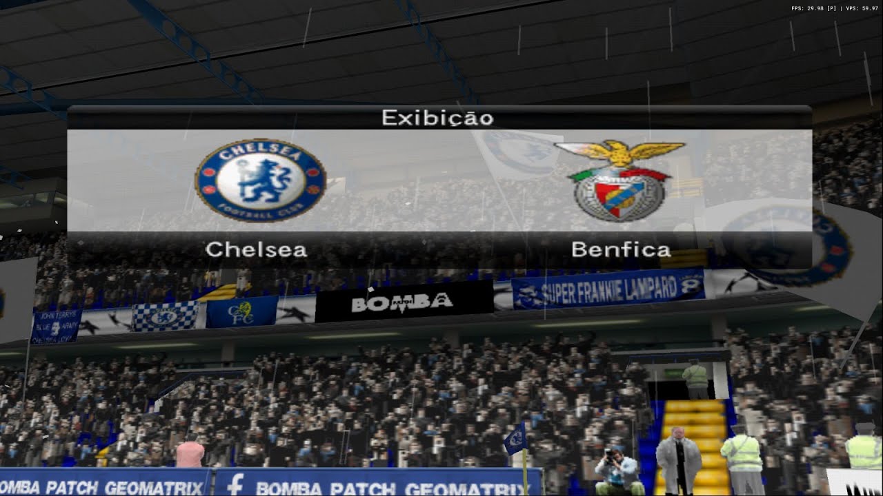 CHELSEA X BENFICA - CHAMPIONS LEAGUE - BOMBA PATCH 2025 - YouTube