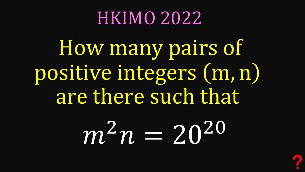 HKIMO math challenge (Two Solutions) #maths #math - YouTube
