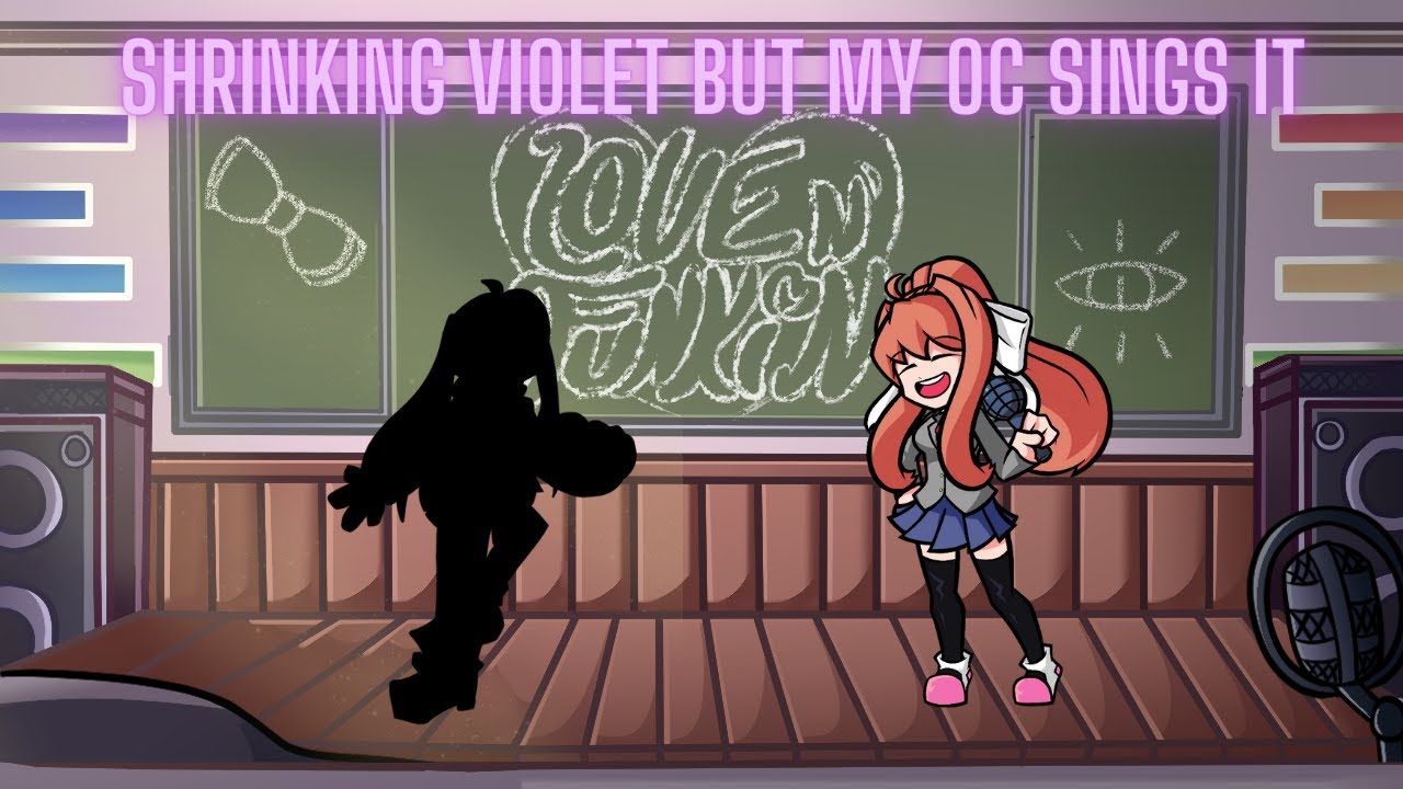 FNF Shrinking Violet But My OC Sings It 🎶🎶 - YouTube