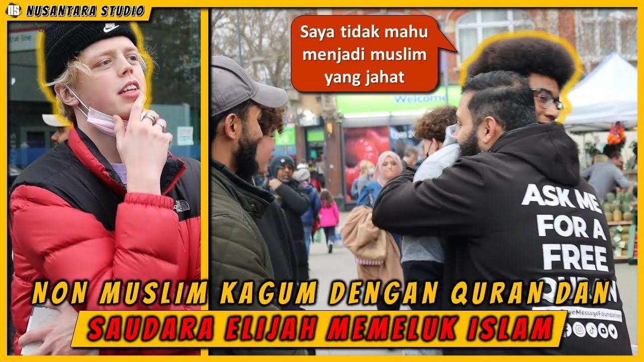 Non Muslim Amazed by the Quran | Elijah Accept Islam | One True Message ...