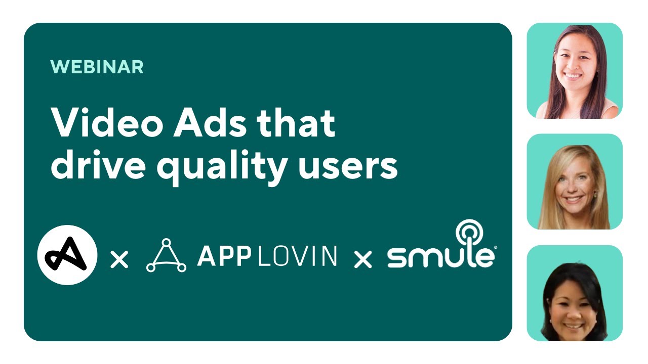 Video Ads: The key to acquiring high quality new users - YouTube