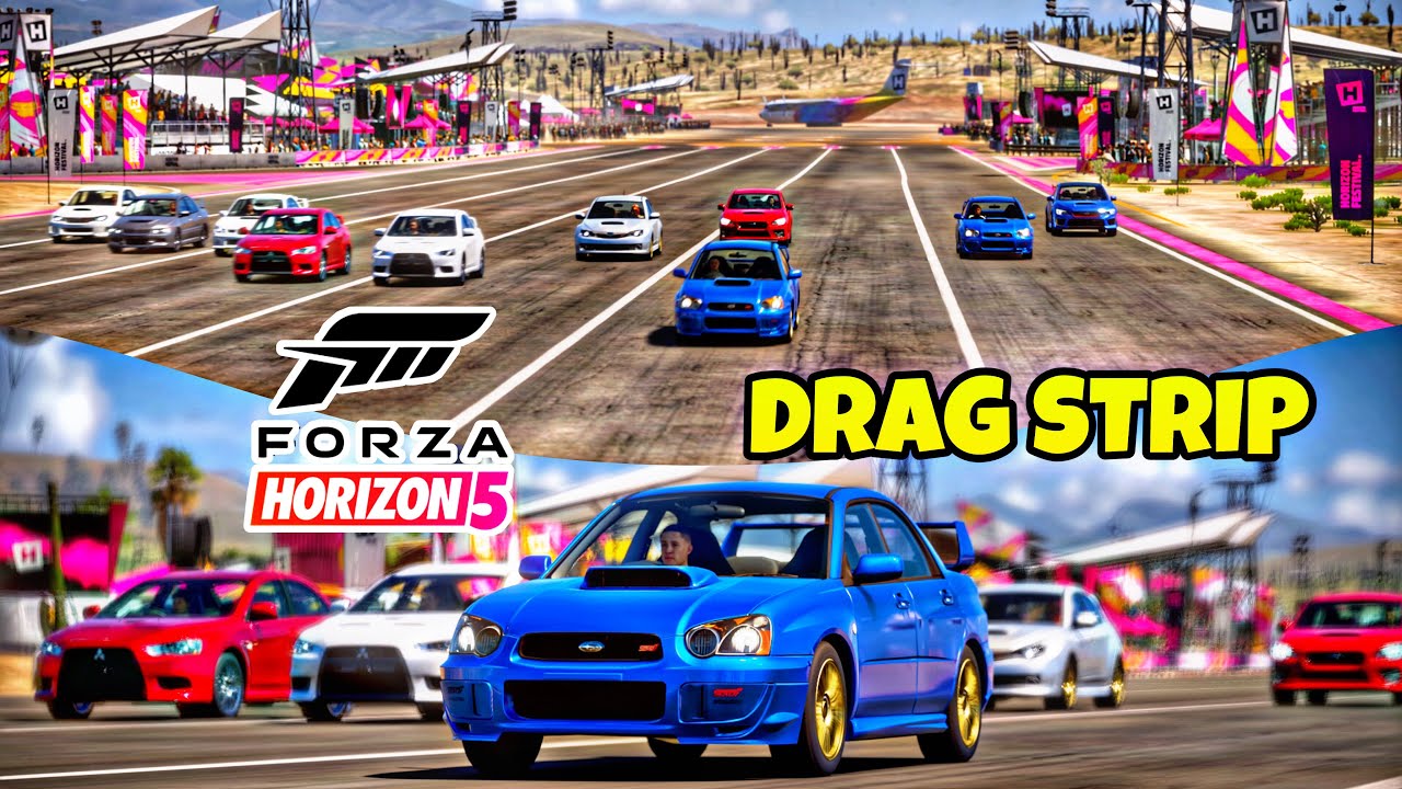 Forza horizon 5 | DRAG STRIP | SUBARU - YouTube