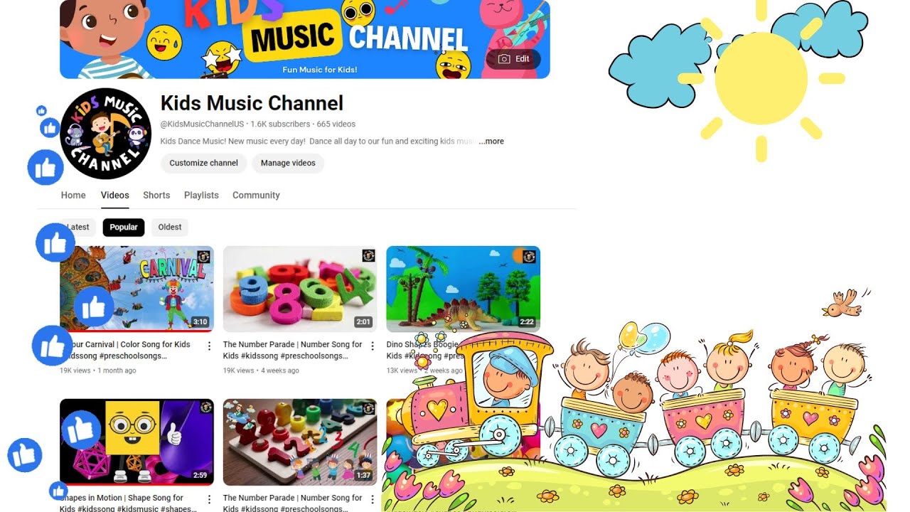 Sing Along with Our Fun Learning Tunes at Kids Music Channel US! # ...