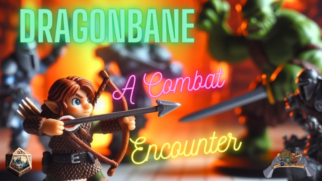 Dragonbane RPG: A combat encounter playthrough! - YouTube