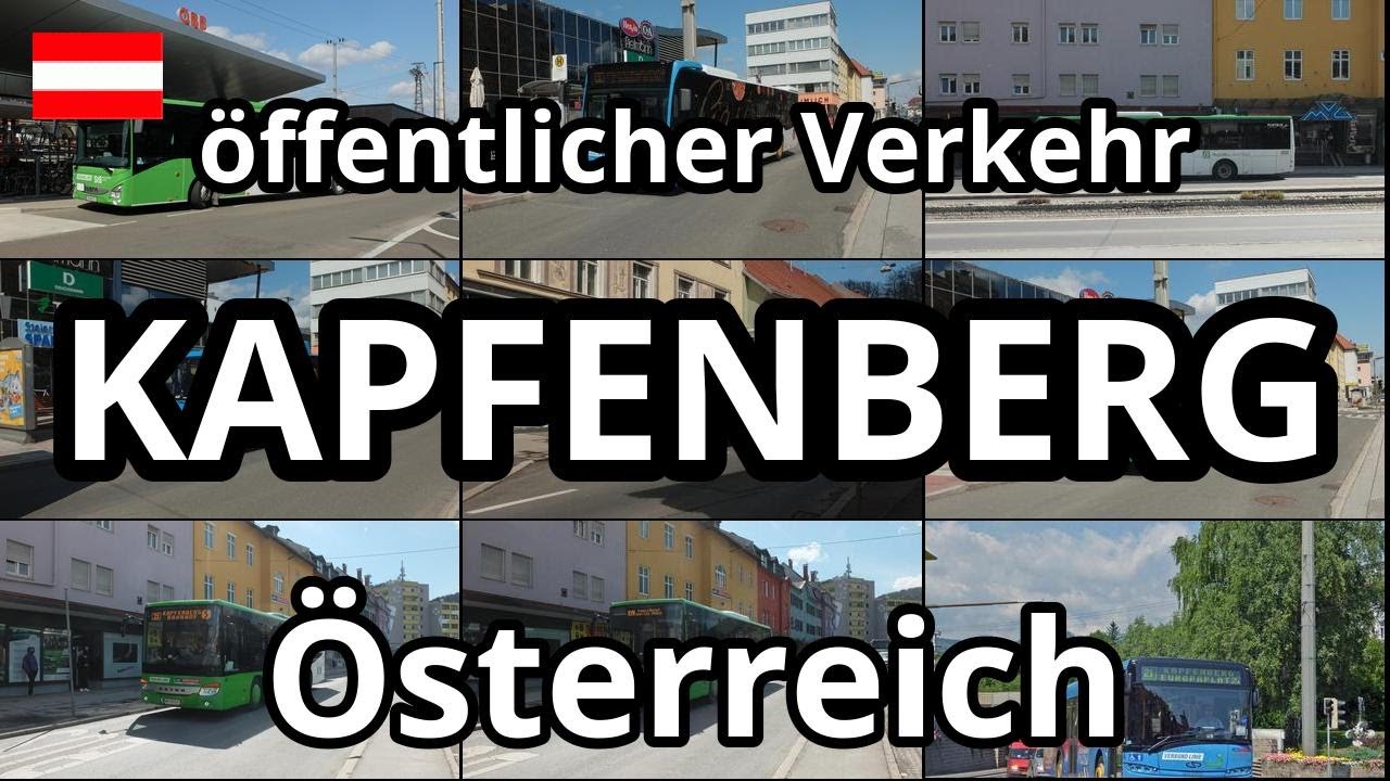 Kapfenberg, Österreich. öffentlicher Verkehr - YouTube