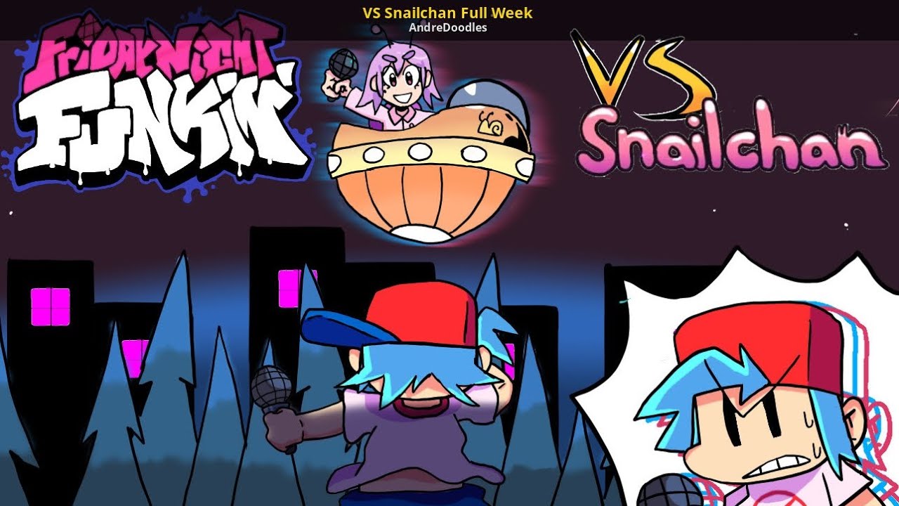 V.S Snailchan Full Week DEMO (FNF Mod Gameplay) - YouTube