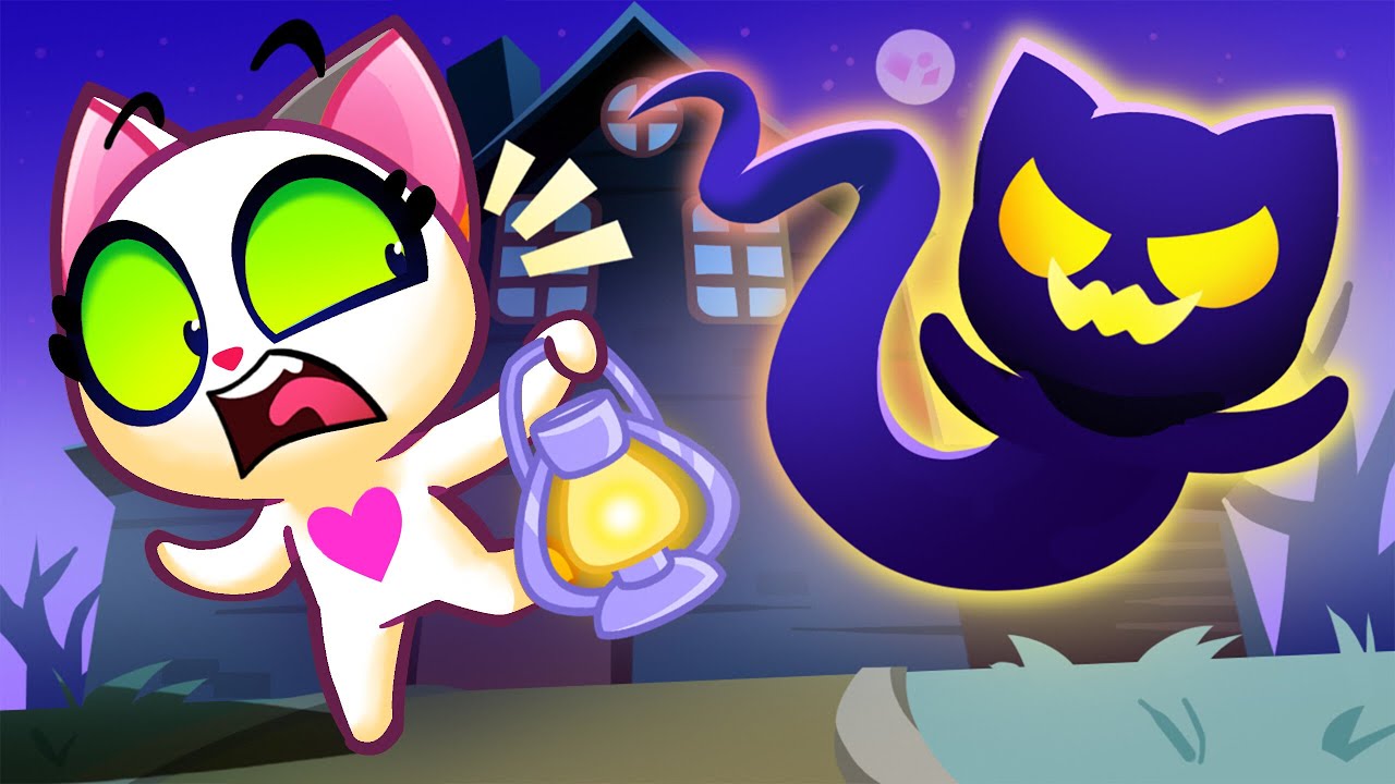 The Haunted House 👻 Monsters Cartoons For Kids by Purr-Purr Tails 🐾 ...