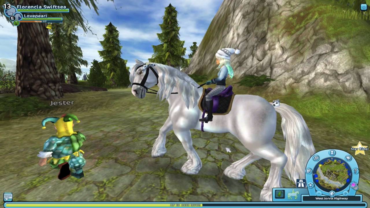 Star Stable level 13 - Circus, 5 leaf clovers for Pi quests - YouTube