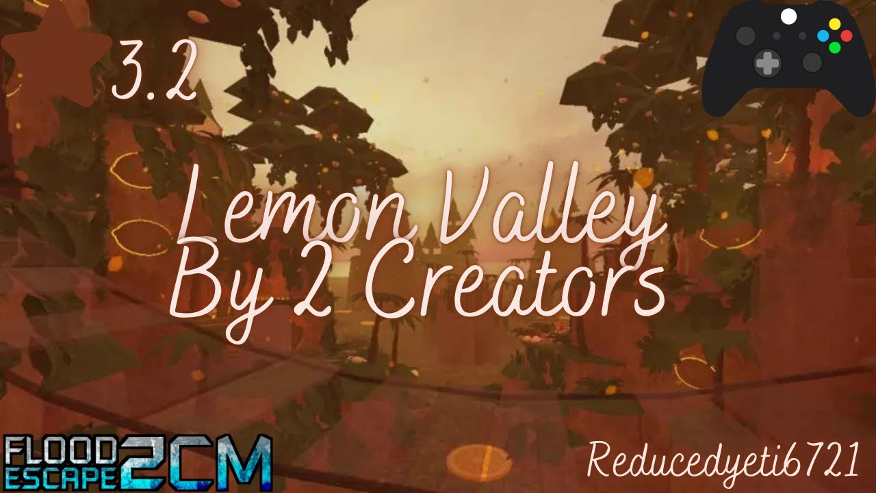 Lemon Valley [Hard] | Flood Escape 2 Community Maps - YouTube