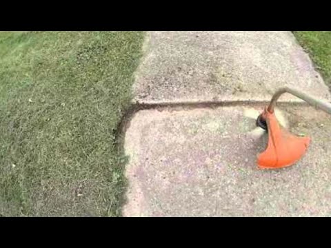 How to string a Stihl FS 40 C weed eater - YouTube