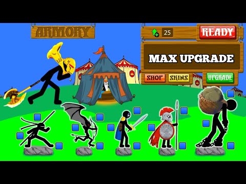 Stick War 4 Unlock Max Upgrade Army | Full Power 999 Stick War Legacy ...