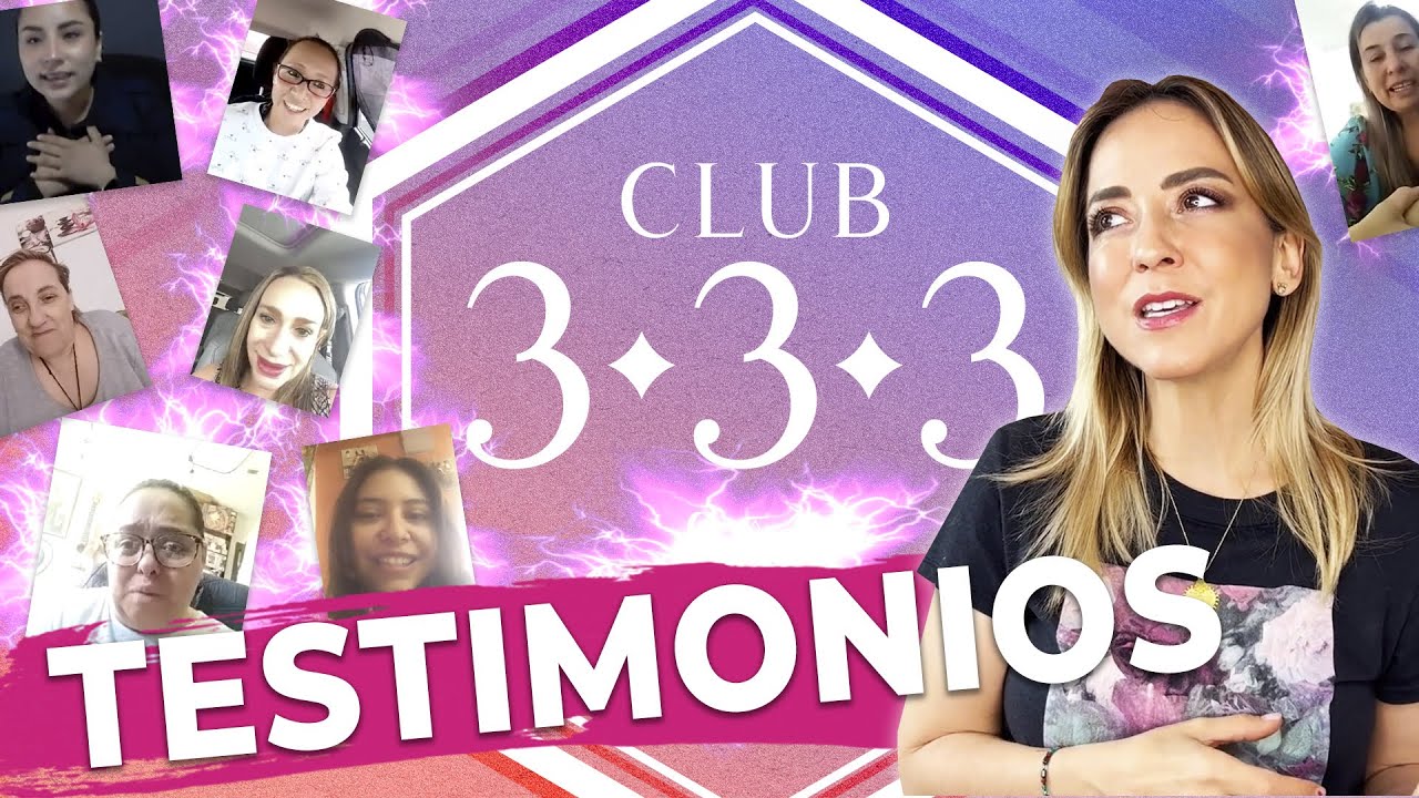 TESTIMONIOS DEL CLUB 333 ¿YA FORMAS PARTE? - Maritza del Río - YouTube