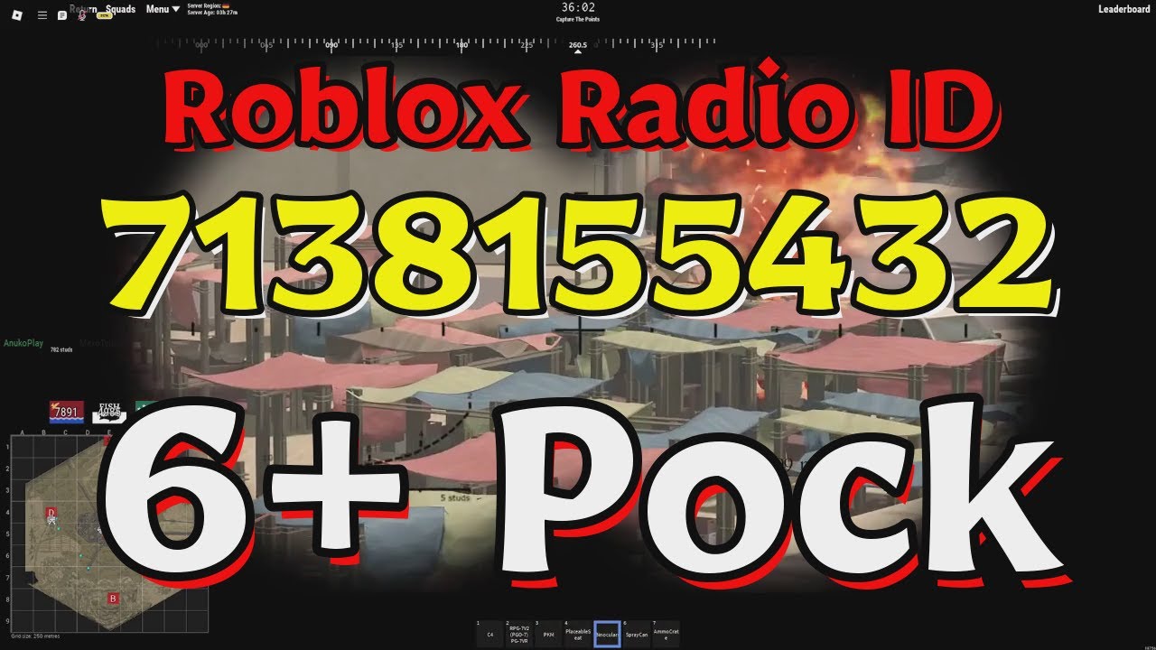 Pock Roblox Radio Codes/IDs - YouTube