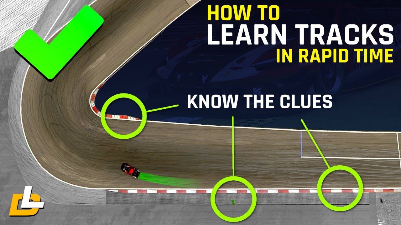 How To Learn Tracks Easily in Sim Racing - YouTube